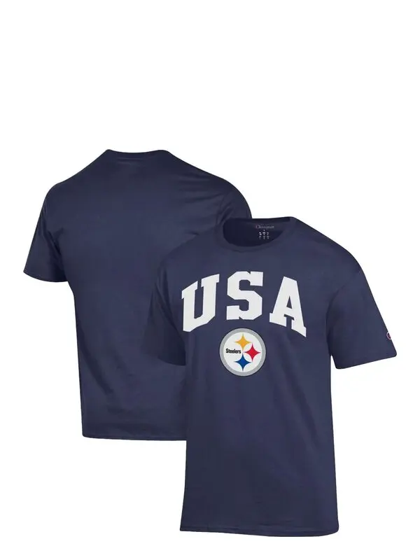 Champion Pittsburgh Steelers Americana T-shirt - Navy