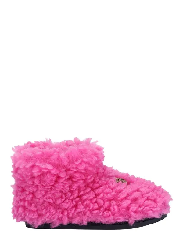 Kurt Geiger Kensington Slipper Booties - Pink