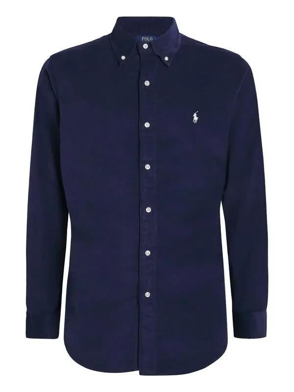 Polo Ralph Lauren Corduroy Custom-fit Shirt - Navy