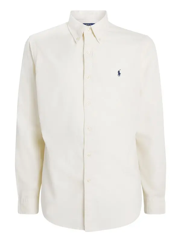 Polo Ralph Lauren Custom-fit Corduroy Shirt - Ivory
