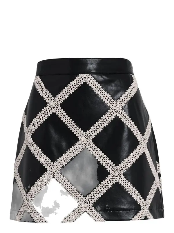Cinq À Sept Audree Mini Skirt - Black