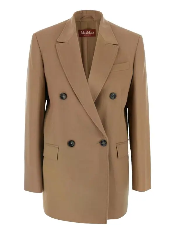 Max Mara Double-breasted Blazer - Neutrals