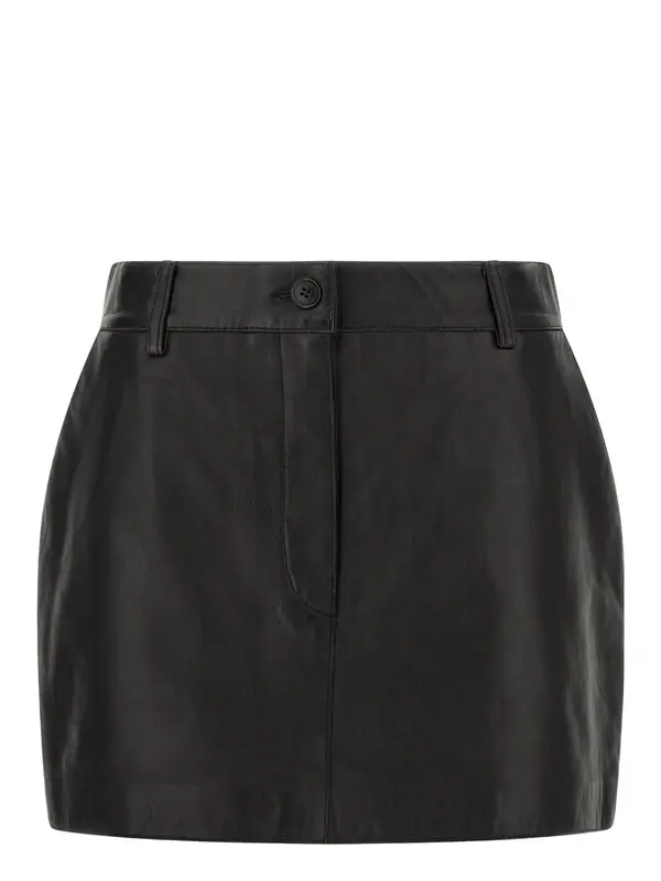 P.a.r.o.s.h Mini Skirt - Black