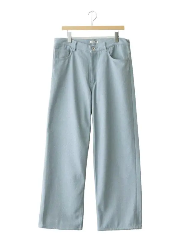 Auralee Straight Leg Jeans - Blue