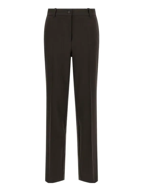 P.a.r.o.s.h Pleated Tailored Trousers - Brown