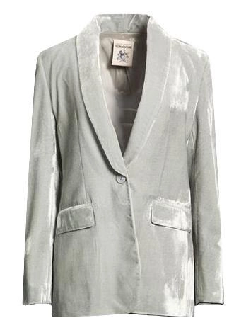 SEMICOUTURE Blazer Size Viscose, Polyamide, Polyester - Grey