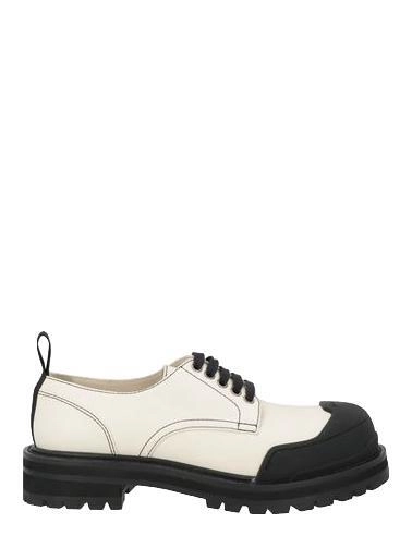 Marni Lace-up Shoes Size Leather - Ivory