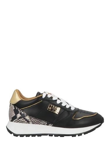 Roberto Cavalli Sneakers Size Calfskin - Black