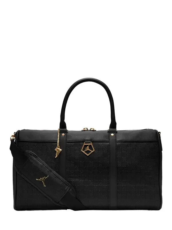 JORDAN Core Monogram Duffle Bag - Black