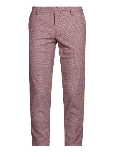 AT.P.CO At. P.co Pants Burgundy Size Wool, Polyester, Elastane - Red