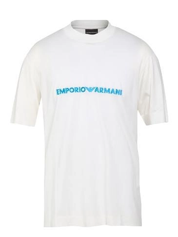 Emporio Armani T-shirt Size Lyocell, Cotton - White