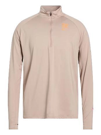 Nike T-shirt Taupe Size Polyester, Elastane - Grey