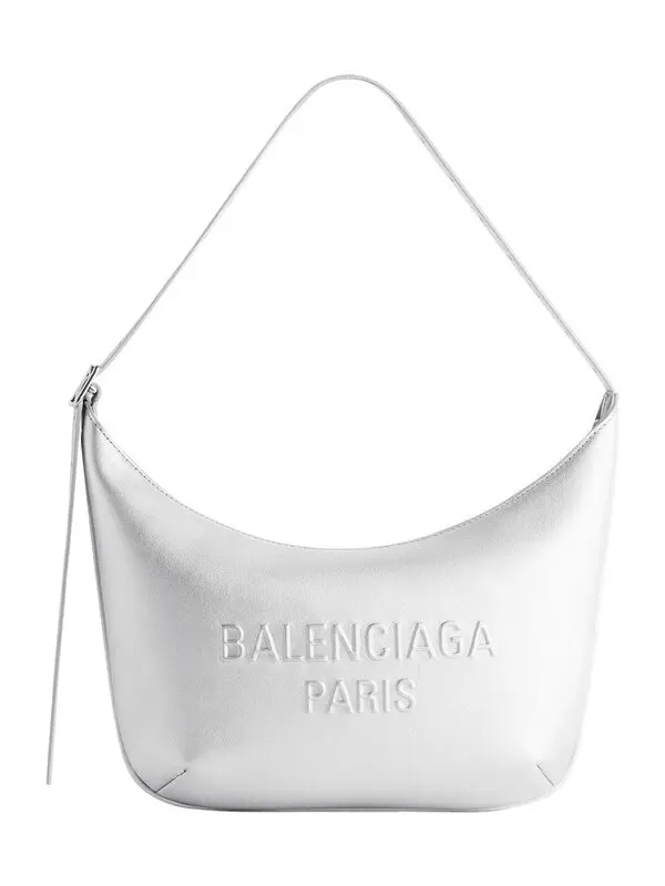 Balenciaga Mary-kate Sling Bag Metallized - Silver