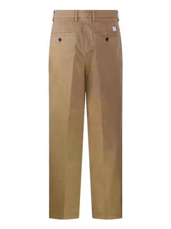DEPARTMENT 5 Pleated Straight-leg Trousers - Brown