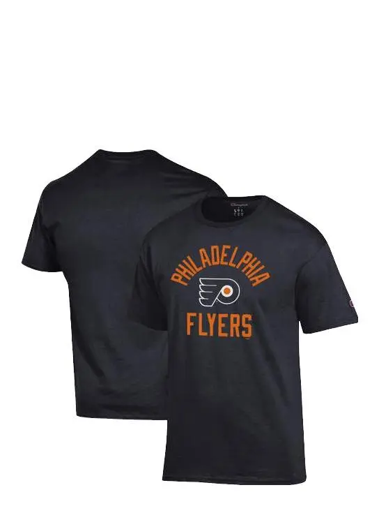 Champion Philadelphia Flyers Primary Logo Jersey T-shirt - Black