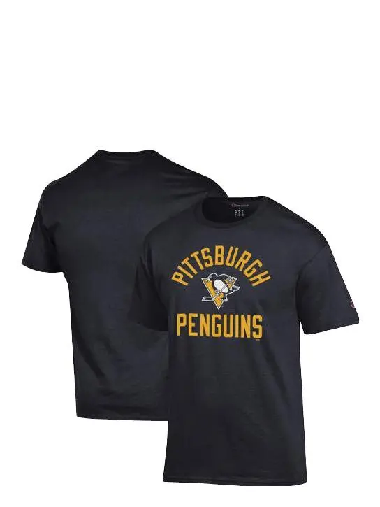 Champion Pittsburgh Penguins Primary Logo Jersey T-shirt - Black