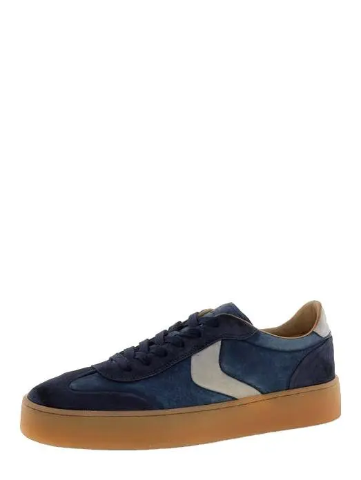 VOILE BLANCHE Mind 02 Leather Sneaker - Blue