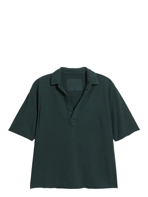 Frank & Eileen Patty Short Sleeve Popover Tee - Pine