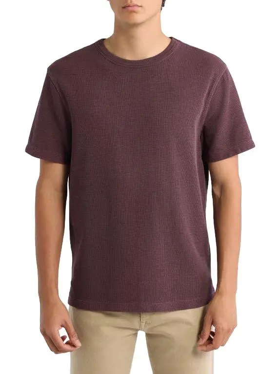 MAVI Solid Cotton Blend Crewneck T-shirt - Fudge