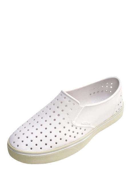 Native Shoes Miles Wanderfoam Slip On Shoe - Shell White/bone White
