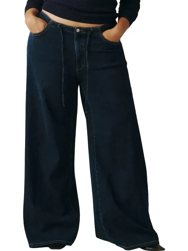 Warp + Weft The Big Easy Wide Leg Jeans - Porter
