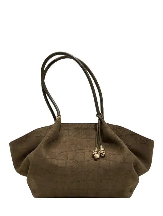 Aldo Braelynex Faux Leather Tote - Khaki