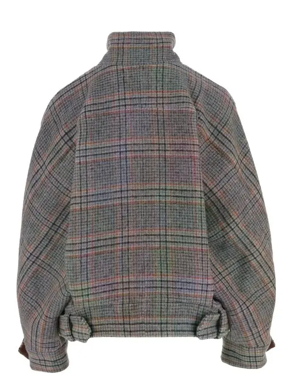 DARKPARK Check-pattern Jacket - Grey