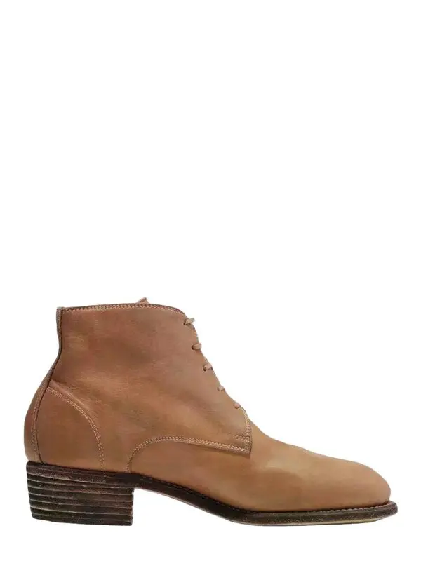 Undercover X Guidi Leather Desert Boots - Neutrals