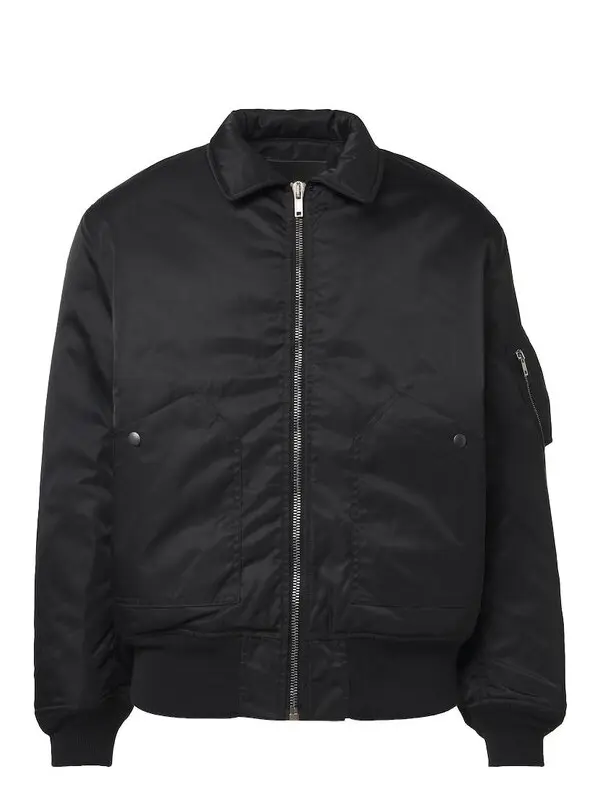 Rick Owens Flyers Twill Blouson Jacket - Black
