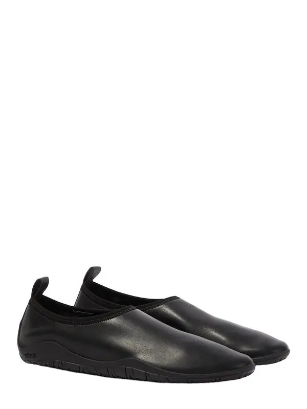 JIL SANDER Elbe Slip-on Shoes - Black