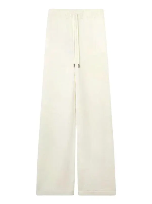 Gcds Drawstring Knitted Trousers - Neutrals