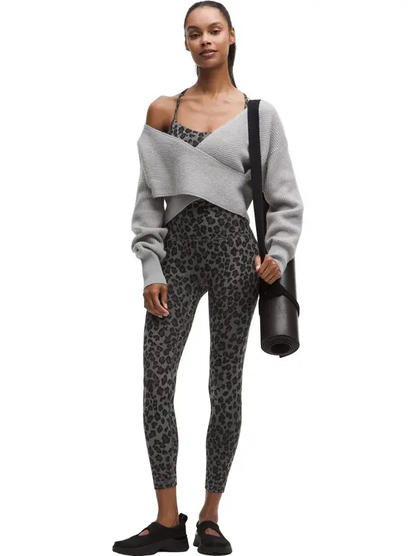 Lululemon Align No Line™ High-rise Pant 25 - True Leopard Black Multi