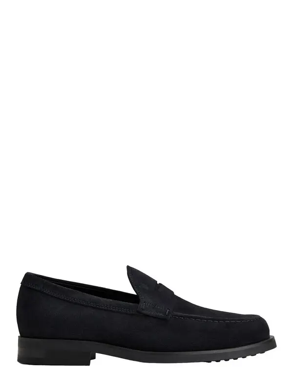 TOD'S Loafers In Suede - Blue