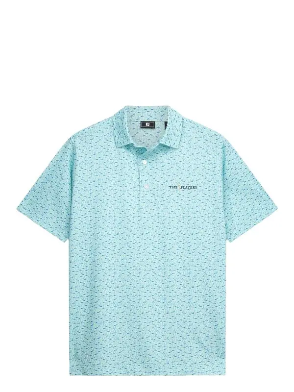 FOOTJOY The Players All Over Print Prodry Polo - Mint