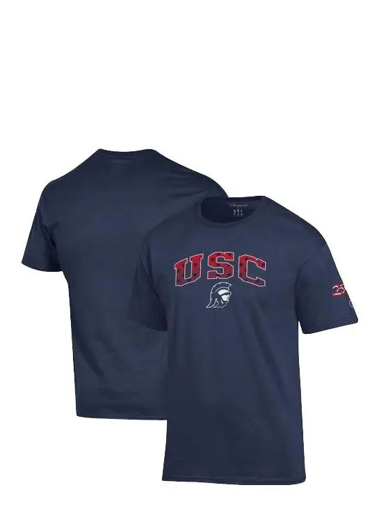 Champion Usc Trojans Americana 250th Arch T-shirt - Navy