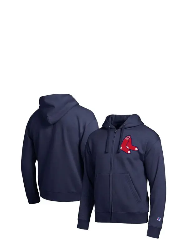 Champion Boston Red Sox All-star Full-zip Hoodie - Navy