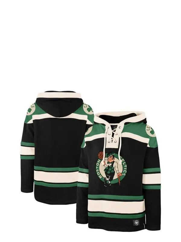 '47 Boston Celtics Logo Superior Lacer Hoodie - Black