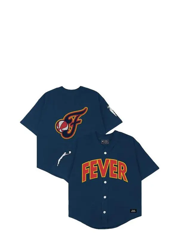 PLAYA SOCIETY Indiana Fever Baseball Fashion Jersey - Navy