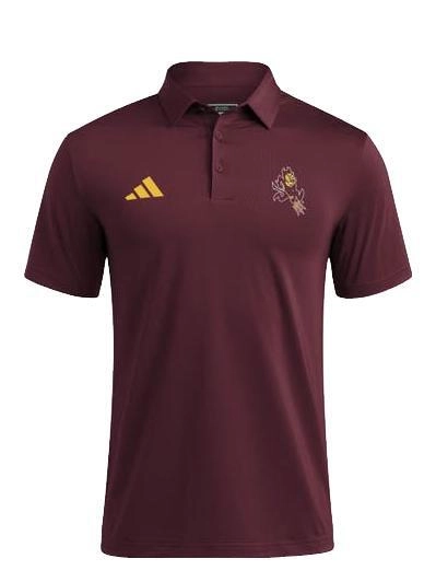 Adidas Arizona State Sun Devils Ultimate 365 Solid Polo - Maroon