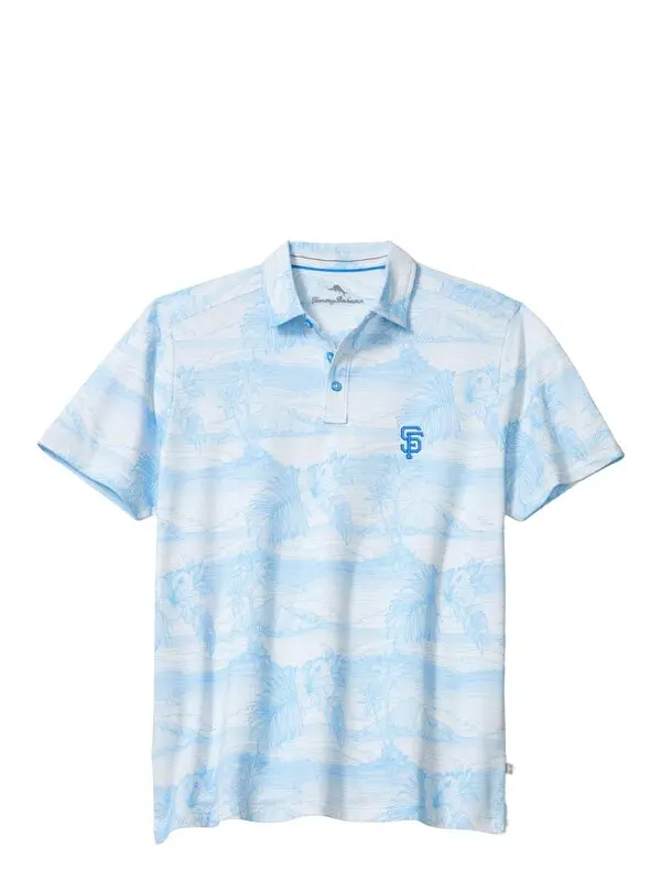 Tommy Bahama San Francisco Giants Corsica Coast Islandzone Tri-blend Polo - Blue