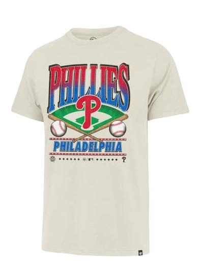 '47 Philadelphia Phillies Straight Shot Two Franklin T-shirt - Tan