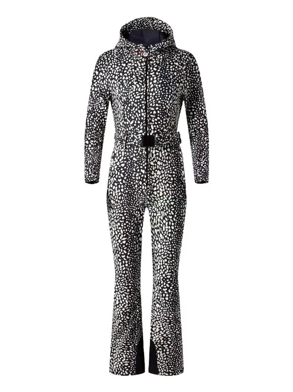 Perfect Moment Tignes Hooded Ski Suit - Black