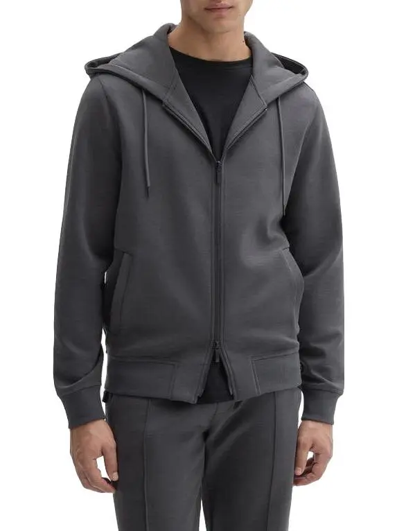 Robert Barakett Ciro Full Zip Hoodie - Graphite