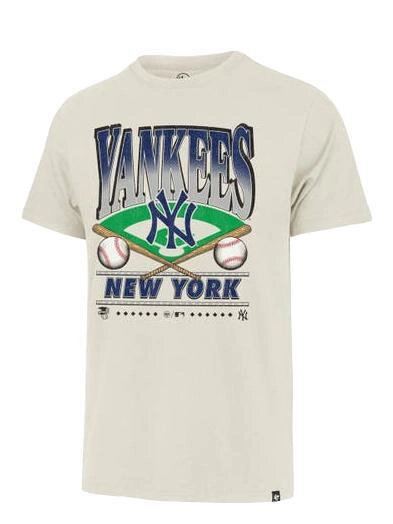 '47 New York Yankees Straight Shot Two Franklin T-shirt - Tan