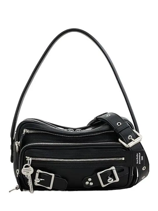 Acne Studios Camero Party Belts Shoulder Bag - Black