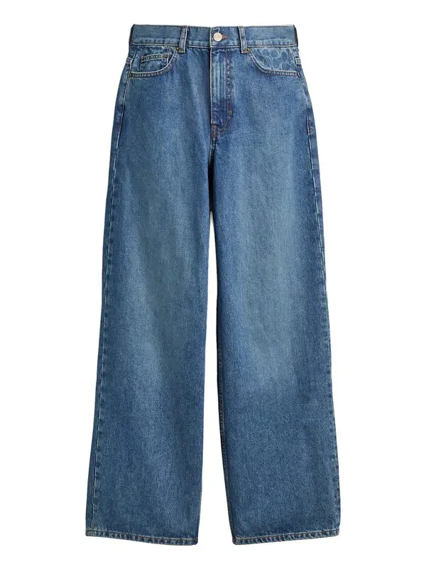 COACH Baggy Fit Denim Jeans - Cold Spring