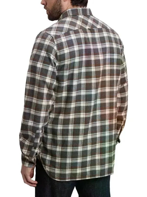 Woolrich Warren Check-flannel Shirt - Grey