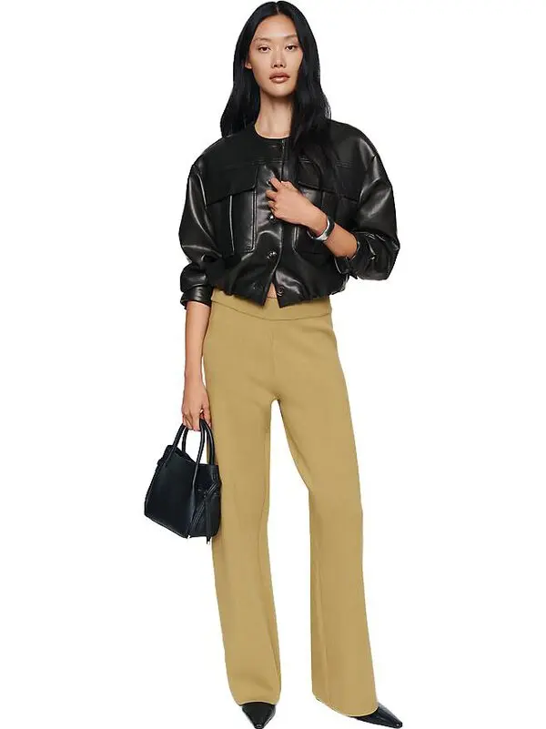 Endless Rose Relaxed Knit Pants - Chartreuse