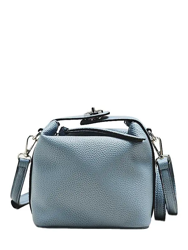 Anthropologie Boxy Crossbody Bag - Light Blue