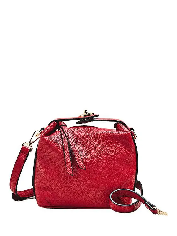 Anthropologie Boxy Crossbody Bag - Red
